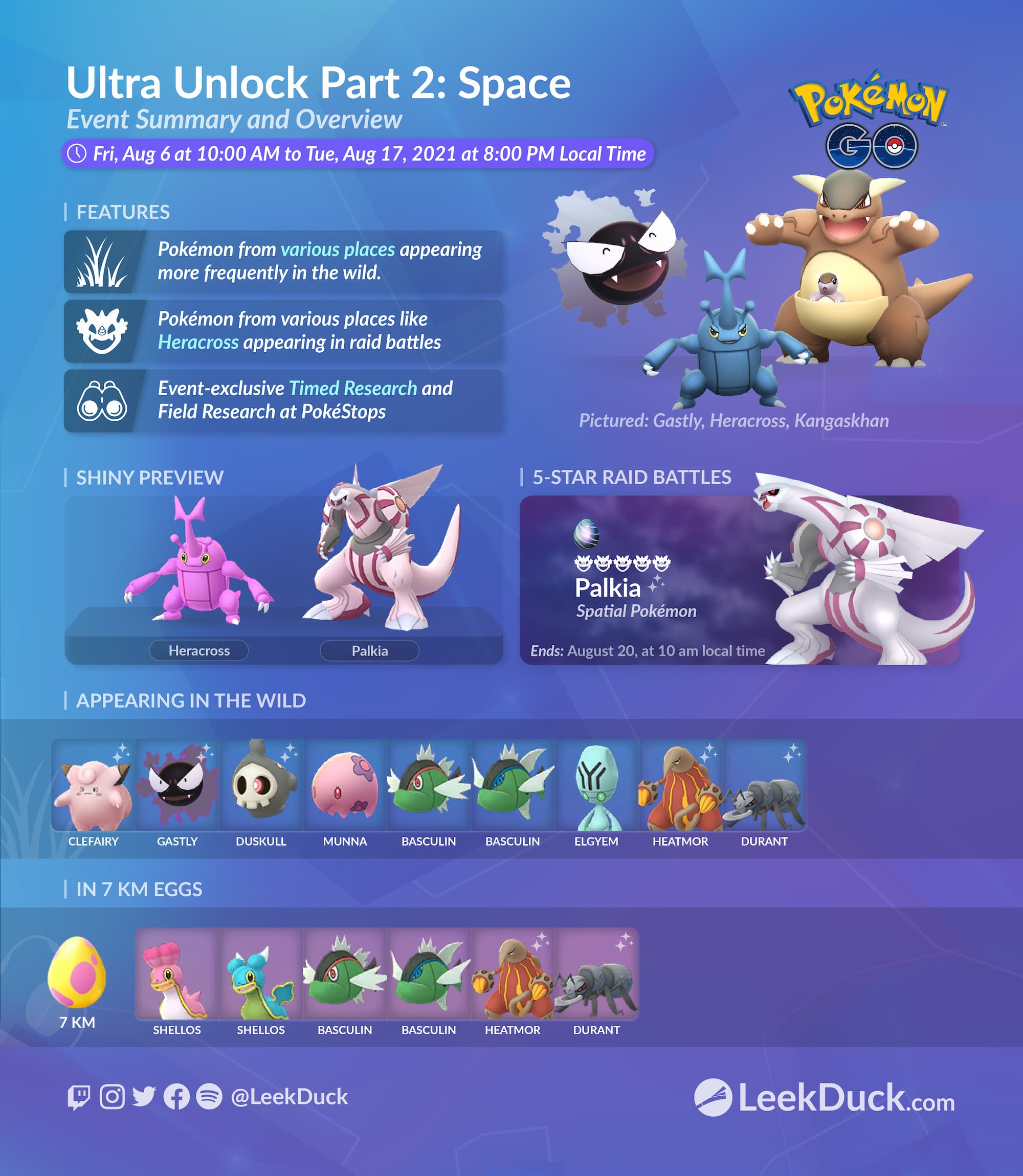 Space - Ultra Unlock Part 2 - Leek Duck | Pokémon GO News and Resources