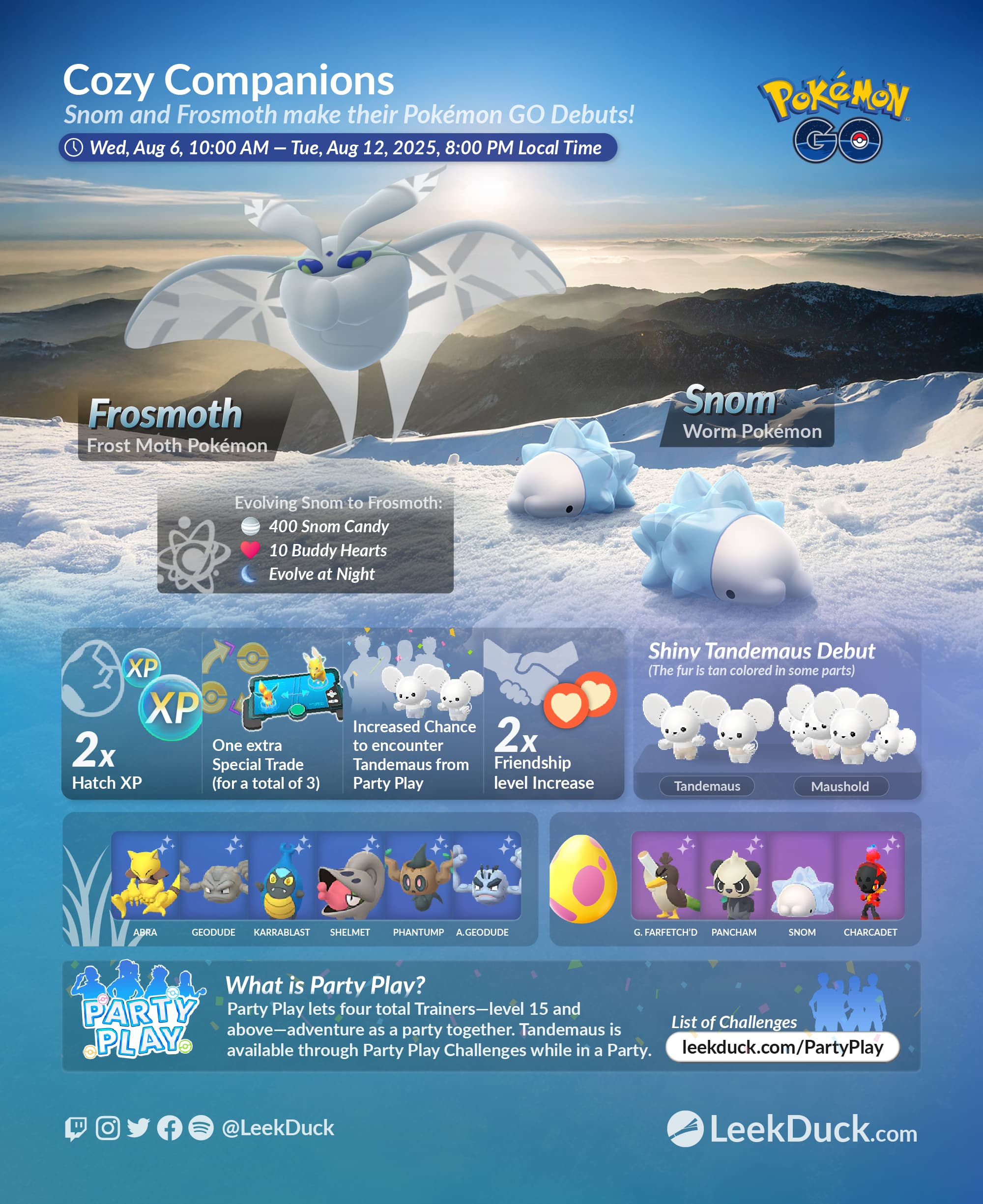 Cozy Companions - Leek Duck | Pokémon GO News and Resources