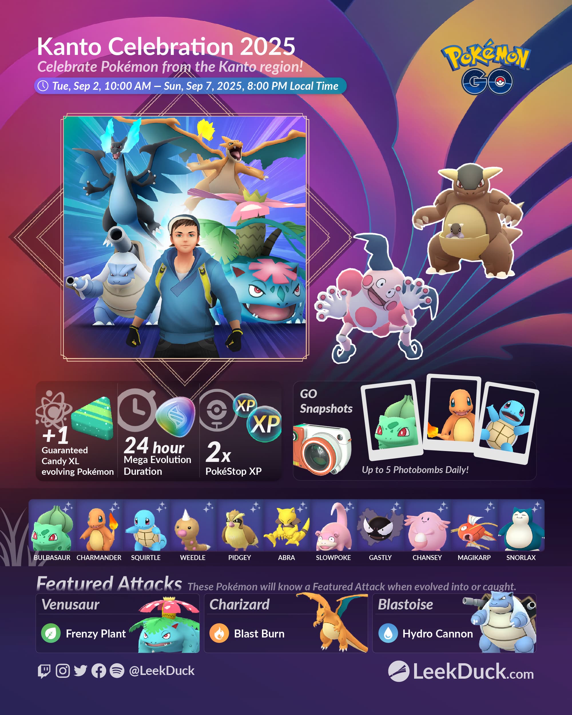 Kanto Celebration - Leek Duck | Pokémon GO News and Resources